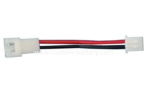 Femelle de JST XH 2P au câble de connexion terminale de connecteur du
