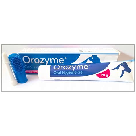 Orozyme żel 70 g Tuba Dla psa Dla kota Do Higieny Jamy Ustnej