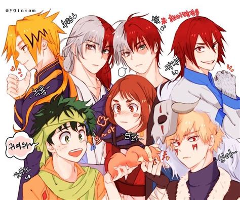 Boku No Hero Academia Bnha Mha Akatsuki No Yona Kaminari Denki Todoroki