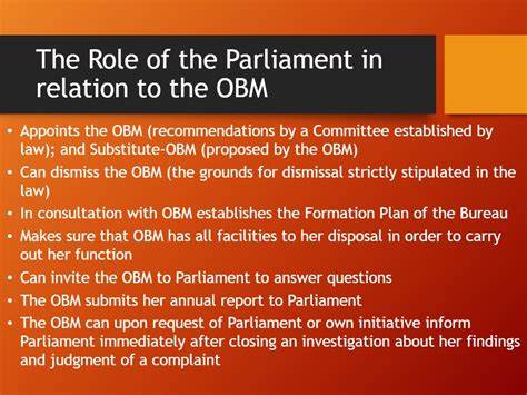 The Role Of The Ombudsman Ombudsman Sint Maarten