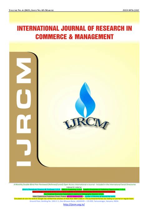 Pdf A Comparative Analysis Of Consumer Behavior Towards Selective Men Cosmetics In Urban And