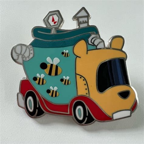 Disney Other Disney Pooh Food Truck Mystery Pin Pouch Trading Parks Honey Truck Poshmark