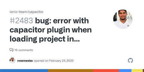 Bug Error With Capacitor Plugin When Loading Project In Android Studio