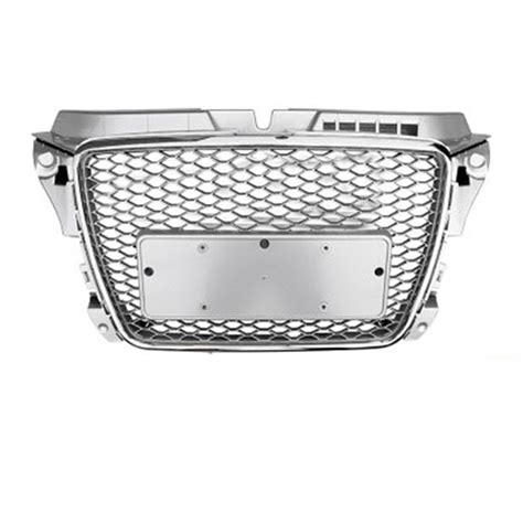 Audi A3 8p Silver Honeycomb Grille Rs3 Style 2009 2013 Autoben Parts