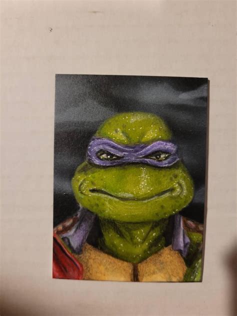 Donatello Sketchcard By Foreman The Artist On Deviantart