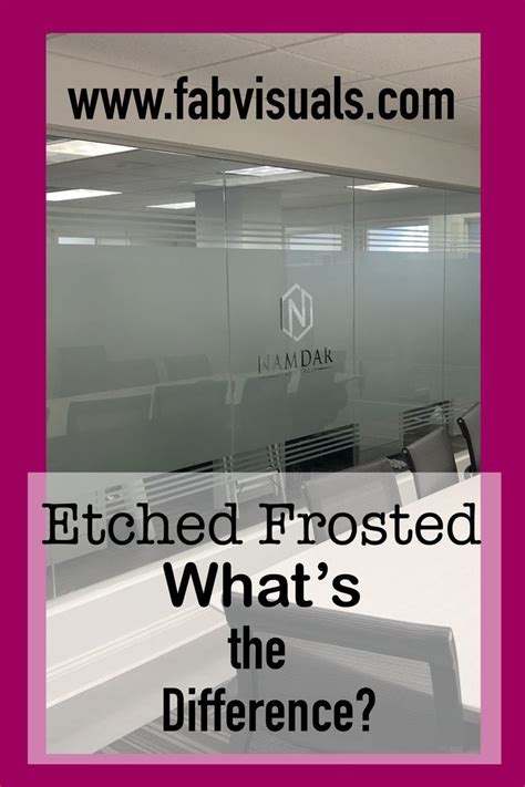 Whats The Difference Between Etched And Frosted Glass In 2022 Glass