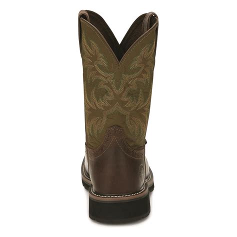 Ariat Mens Rebar Flex Western Venttek Incognito Work Boots 725662