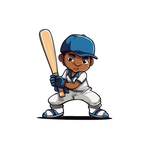 Batsman Batting Vector 크리켓 벡터 크리켓 선수 벡터 일러스트 프리미엄 Ai 생성 벡터