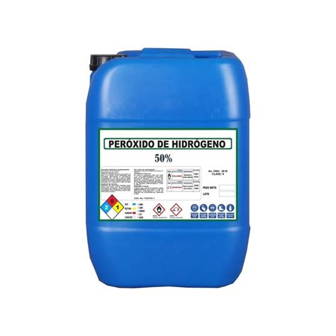 Peróxido De Hidrógeno 50 Agua Oxigenada Quinor