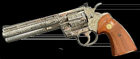 Colt Python Master Class D Engraved Revolver