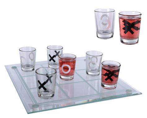 Juego De Chupitos Tres En Raya Comprar Regalos Divertidos En R