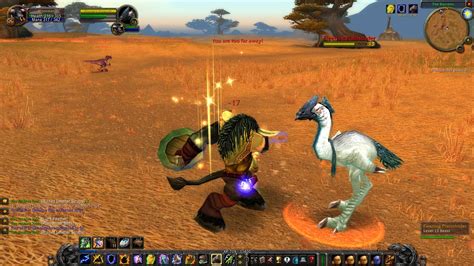 World Of Warcraft The Barrens Plainstrider Menace Youtube