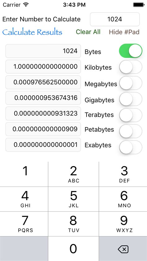 Scooters Byte Calculator