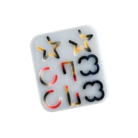 MOLDE SILICONA AROS PARES DOCTOR GLITTER