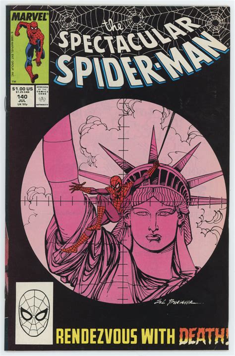 The Spectacular Spider Man 140 Vfnm 90 Copper Age Marvel 1988 Comic