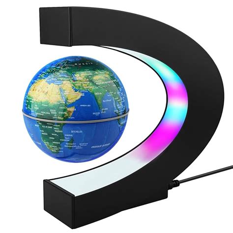 Buy Magnetic Levitation Floating World Map Globe With C Shape Base 3