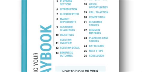 B2b Sales Playbook Examples Contemsa