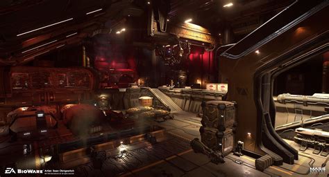 Artstation Mass Effect Andromeda Liams Loyalty Mission Sean