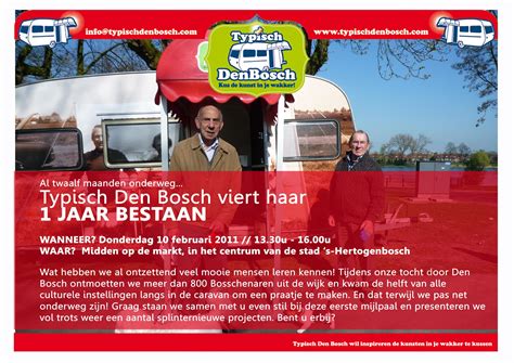 Presentatie Jaar Bestaan Typische Den Bosch De Markt Centrum Den
