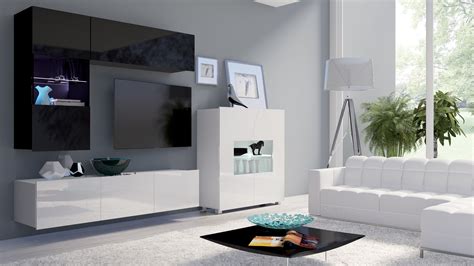 99rooms Bietula Wohnwand Ii Weiß Hochglanz 2513689 Kaufen