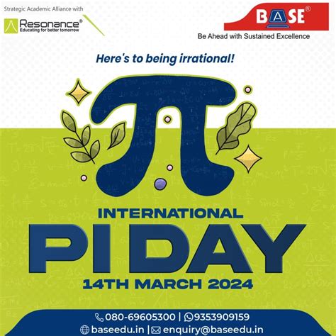 piday pi mathematics maths piday2024 base base education