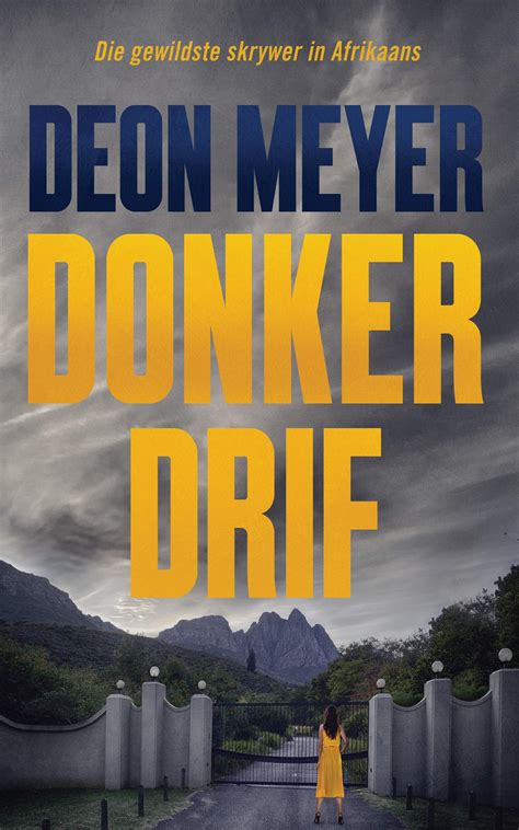 Donkerdrif by Deon Meyer | Goodreads