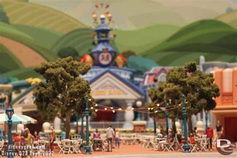 D23 Expo 2022 Pictures Disneyland Mickeys Toontown Model The Geeks