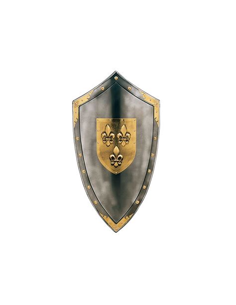 Shield with fleur de lys in the center ⚔️ Medieval Shop
