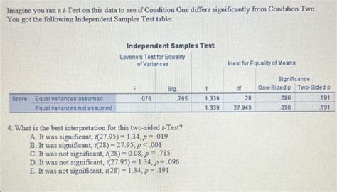 Solved 1 For The Table Below Fill In The Missing Sections