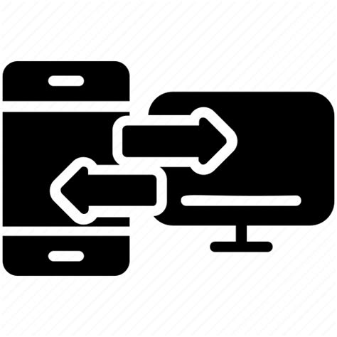 Data Exchange Data Sharing Data Synchronization Data Transform Icon