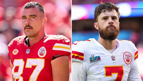 Travis Kelce Breaks Silence On Harrison Butkers Speech Hollywood Life