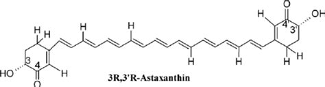 Structure Of Astaxanthin Download Scientific Diagram