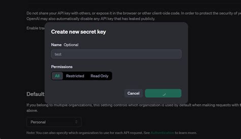 No Api Keys Are Generated In My Projects Bugs Openai Developer