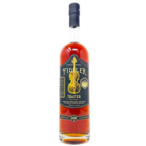 Fiddler Toasted Straight Bourbon Whiskey 750ml Wine To Deliver