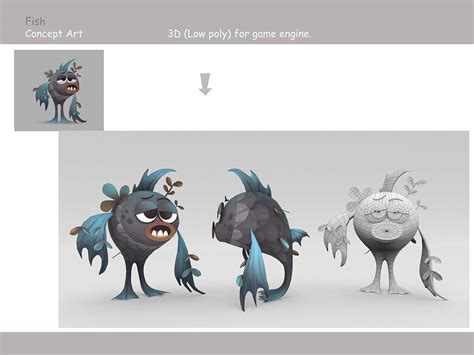game characters 3d on behance