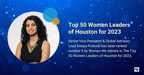 Susan Rivera On Linkedin Deepa Poduval Has Been Recognized By Women We