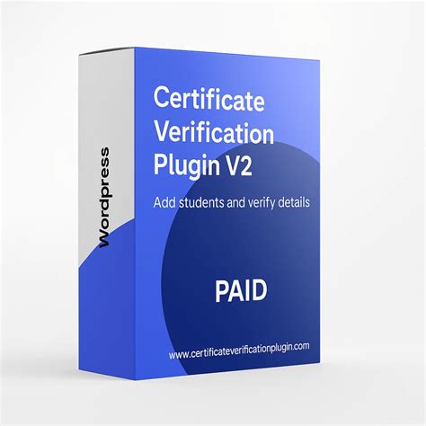 Download Plugin Student Certificate Verification Plugin
