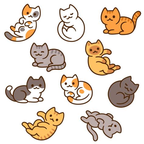 517300 Cat Illustration Stock Illustrations Royalty Free Vector