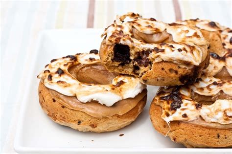 Peanut Butter Fluff Donuts — Edible Perspective