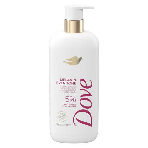 Melanin Even Tone Body Wash Dove Dove