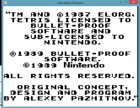 GitHub Elvanaud GameBoy Emulator