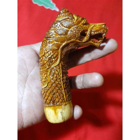 Jual Deder Keris Naga Hulu Keris Gagang Keris Handle Keris Antik Mirip Gading F N