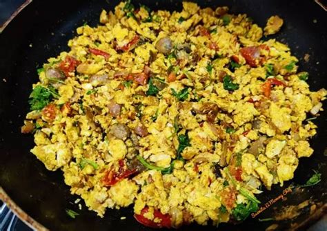 Street Style Spicy Egg Bhurji Recipe By Susmita Patnaik Cookpad