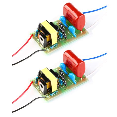 Jessinie 2pcs Booster Module Dc3 7v To 1800v Arc Pulse Dc