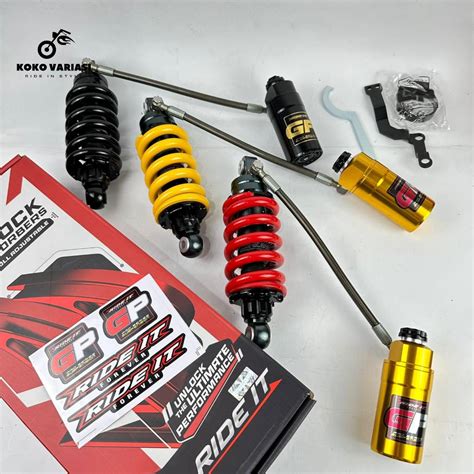 Jual Monoshock Tabung Pisah Fleksibel Sonic 150 Supra GTR Ride It