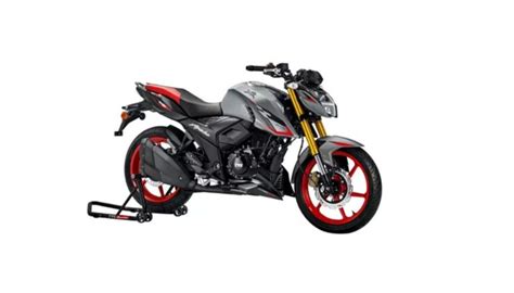2025 Tvs Apache Rtr 160 4v With Usd Forks Launched In India