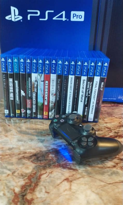 Modded 1 TB Ps4 Pro Goldhen Jailbreak Firmware 9 00 Full Set With Box