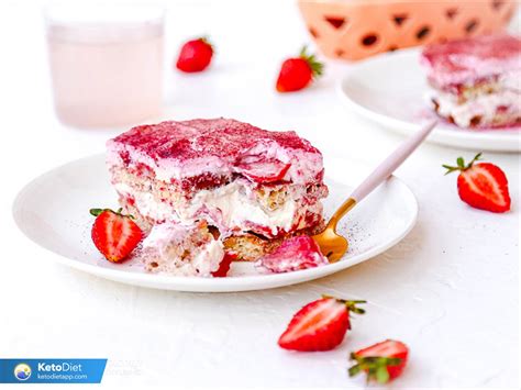The Best Low Carb Strawberry Tiramisu The Love Bud