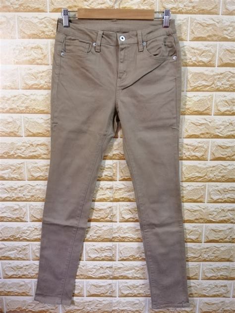 🍄gu 🍄 กางเกง ผ้า ขายาว สีน้ำ ตาล ซิปหน้า สีสวย ⭕ผ้า คอตตอน ผสม ผ้ายืดได้ ผ้าเนื้อดี ใส่สบาย 💼