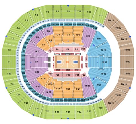 intuit dome seating chart and seat map